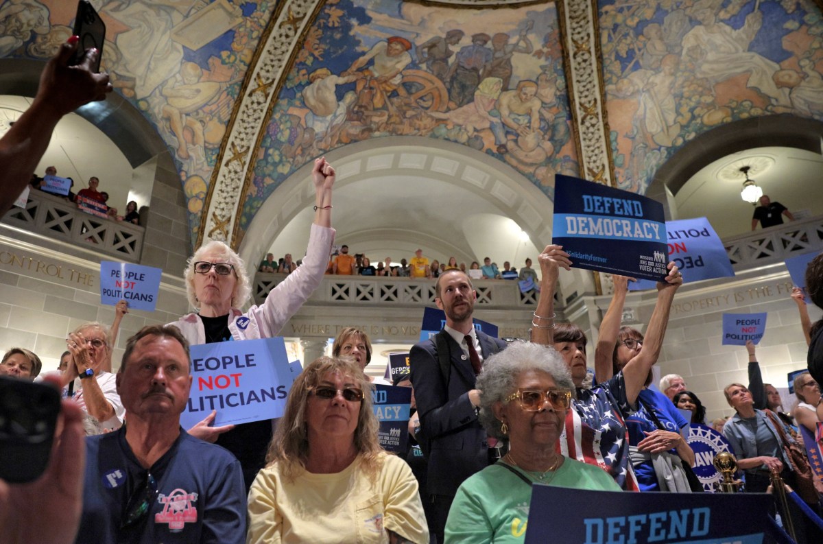 Republicans Pass Missouri Congressional Map, Eliminating Seat Democrats ...