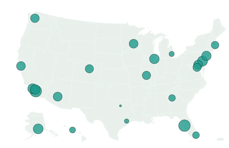 Map Shows Cities With Worst Inflation - Newsweek