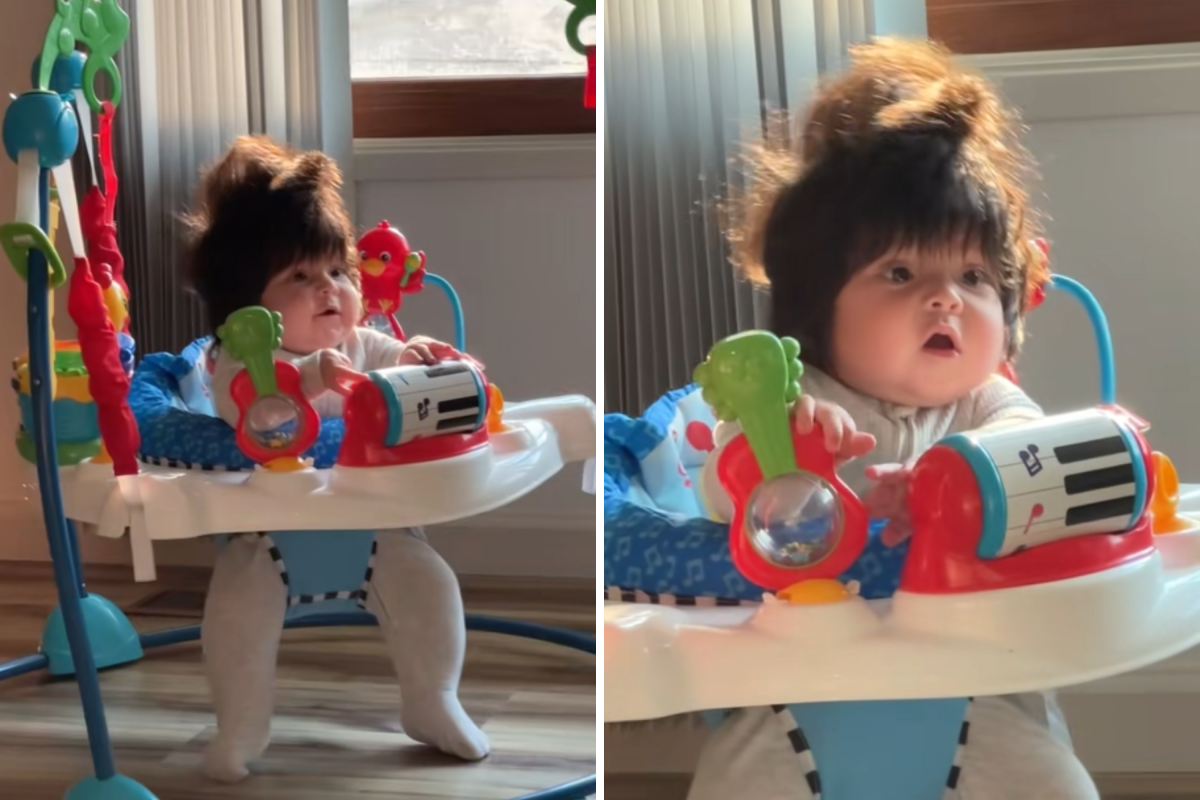 Baby Born With Full Head of Hair, Mom Can’t Cope With How It Looks Now ...