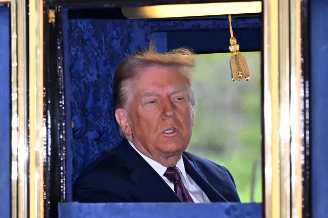 Donald Trump’s Royal Carriage Procession Comes Under Scrutiny - Newsweek