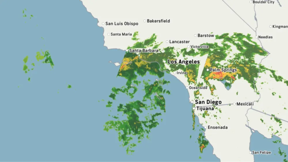 California Flood Watch: Map Shows Areas Under Threat - Newsweek