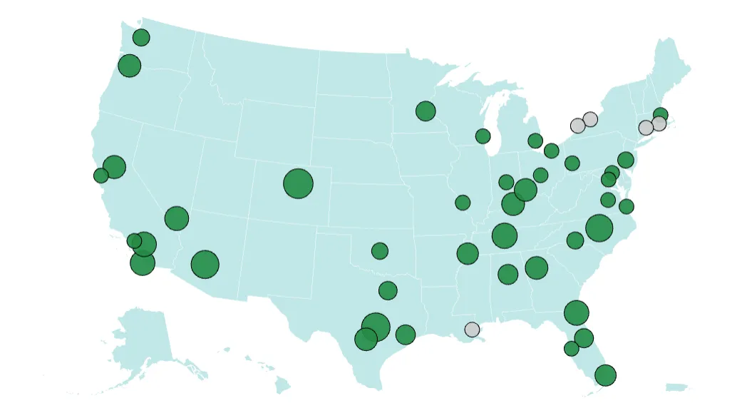 Map Shows Where Rents Are Dropping Across Major US Cities - Newsweek