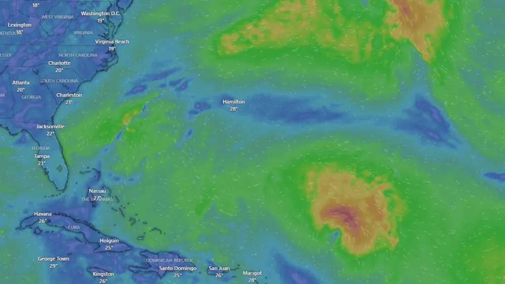 Tropical Storm Gabrielle Live Tracker Maps: Latest Path Update - Newsweek
