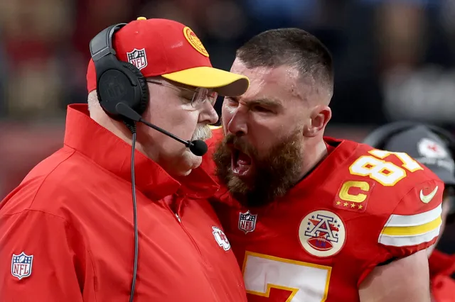 Chiefs' Travis Kelce and Andy Reid Caught in Heated Sideline Clash ...