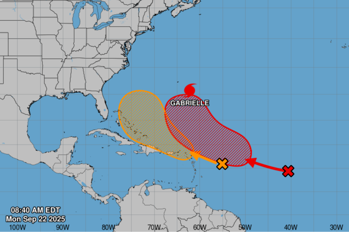Hurricane Gabrielle Strengthens to Category 3: Live Tracker Maps - Newsweek