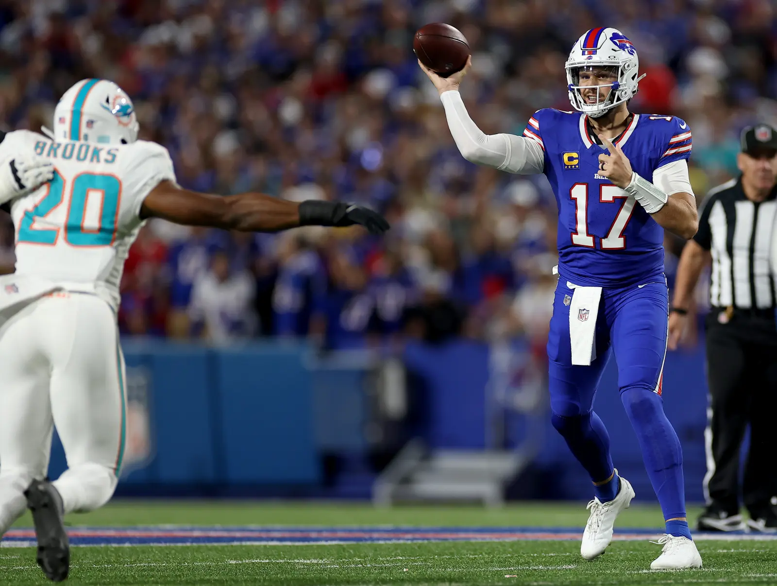 Stunning Stat Reveals Dolphins' Success Against Bills QB Josh Allen in ...