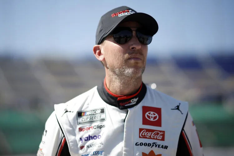 Denny Hamlin Opens up on Plan Following JGR Driver Feud - Newsweek