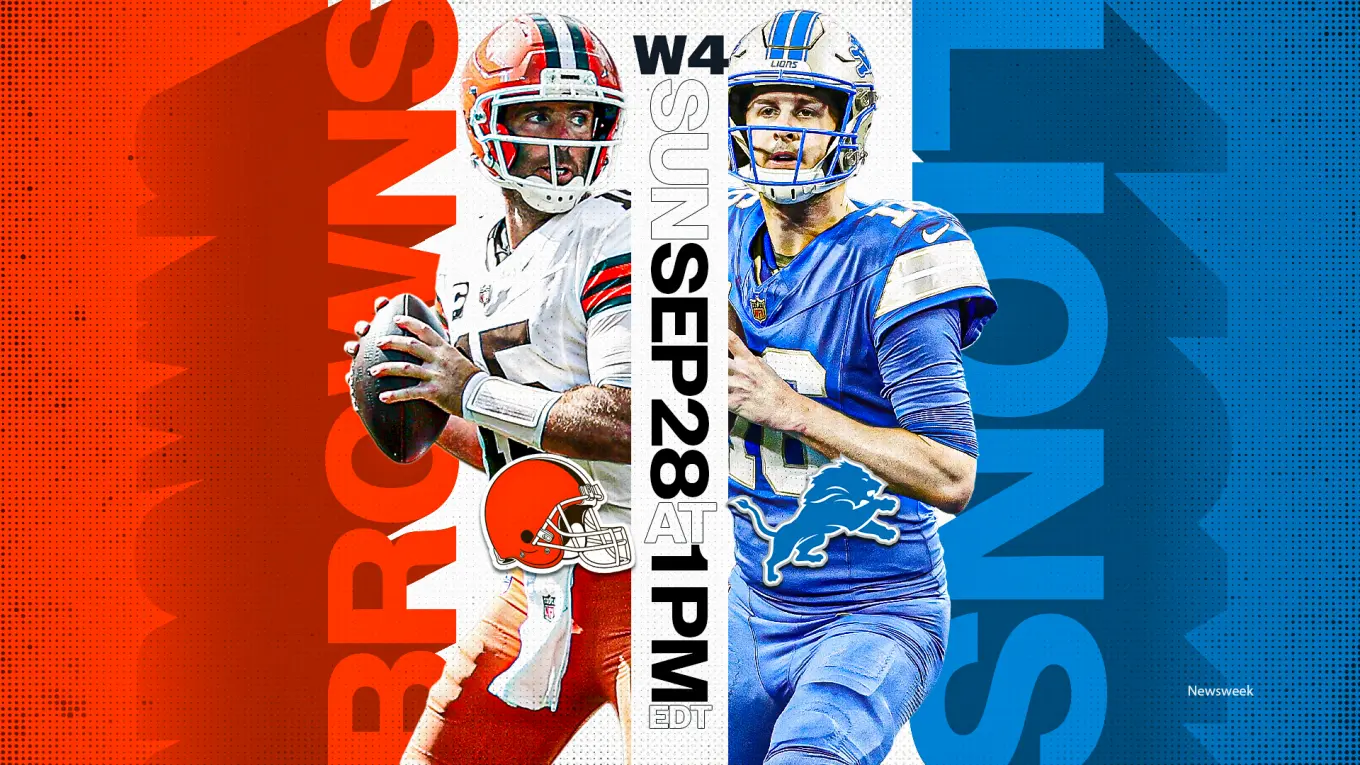 How to Watch Browns vs Lions: Live Stream NFL Week 4, TV Channel - Newsweek