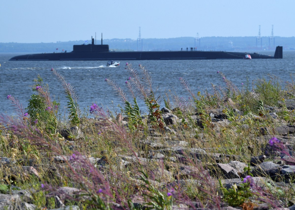 Russia Sails Nuclear-Armed Submarine Near US Ally - Newsweek