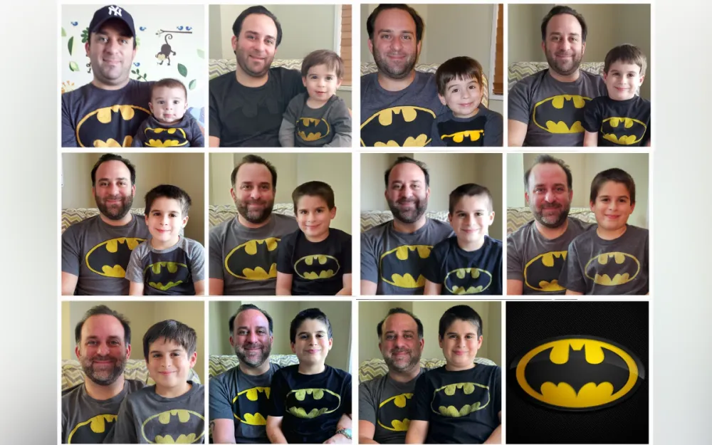Dad Takes Batman Photo With Baby Son—Years later Has Emotional ...