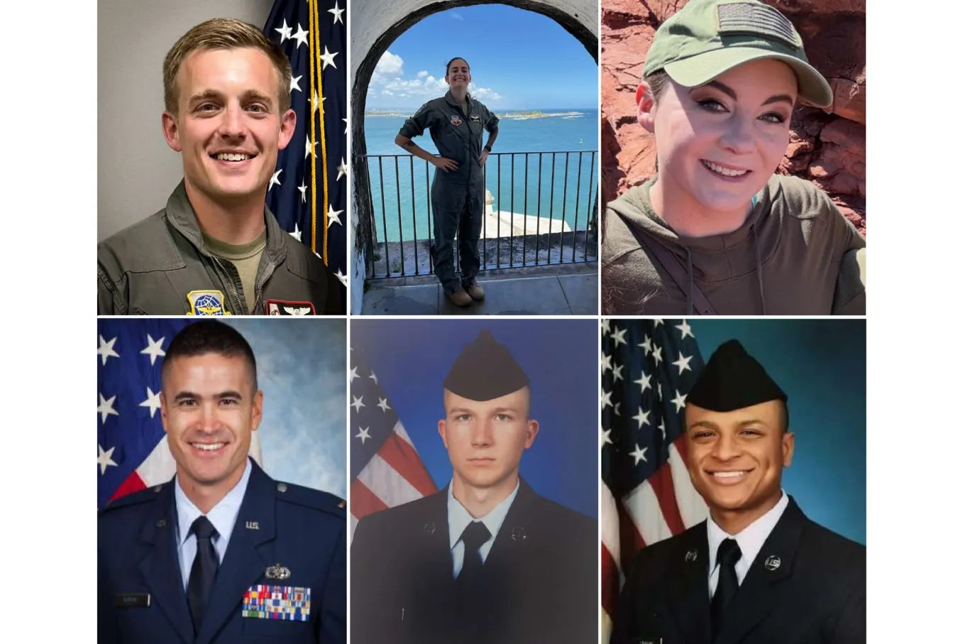 Pentagon Identifies Six Air Force Personnel Killed in Military Plane ...