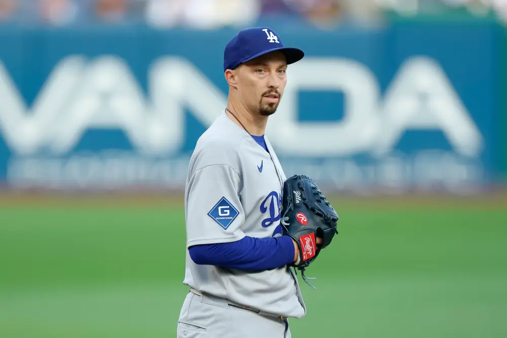 Dodgers’ Blake Snell Has Intense Message Before First Playoff Start in ...