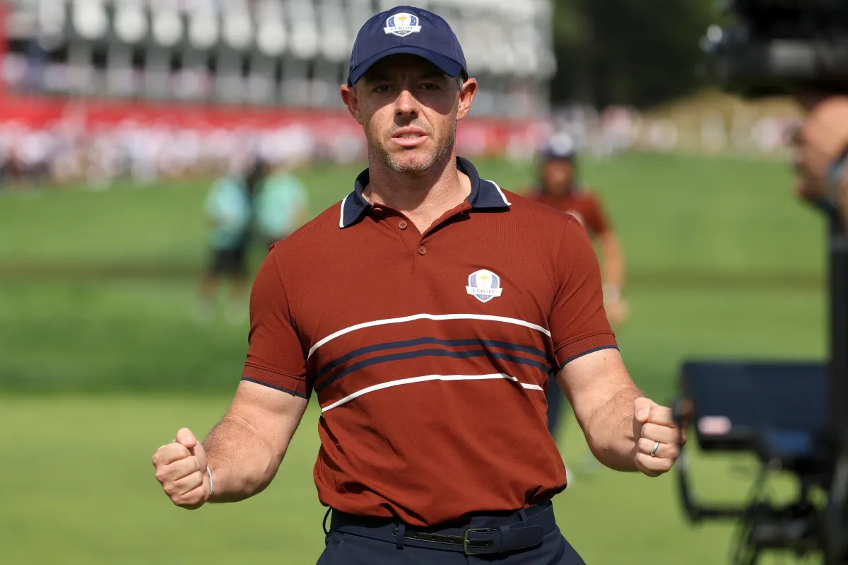 Rory McIlroy Taunts American Crowd at 45th Ryder Cup - Newsweek