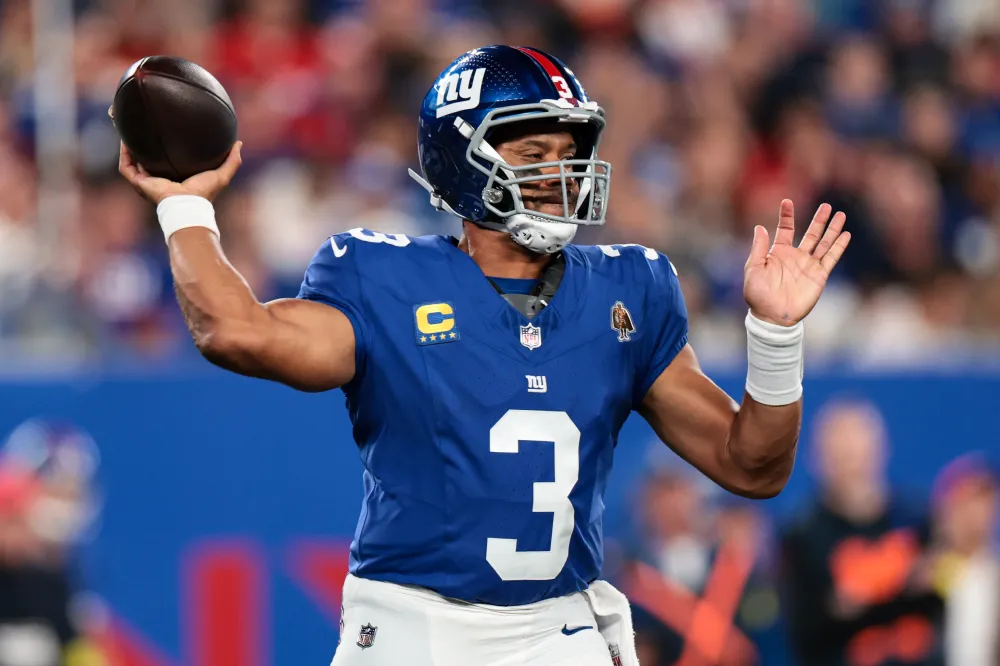 Giants QB Russell Wilson Shares Message After Being Benched - Newsweek