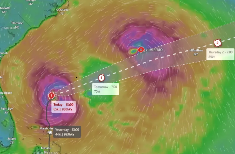 Hurricane Imelda Forms in the Atlantic: Live Tracker Maps - Newsweek