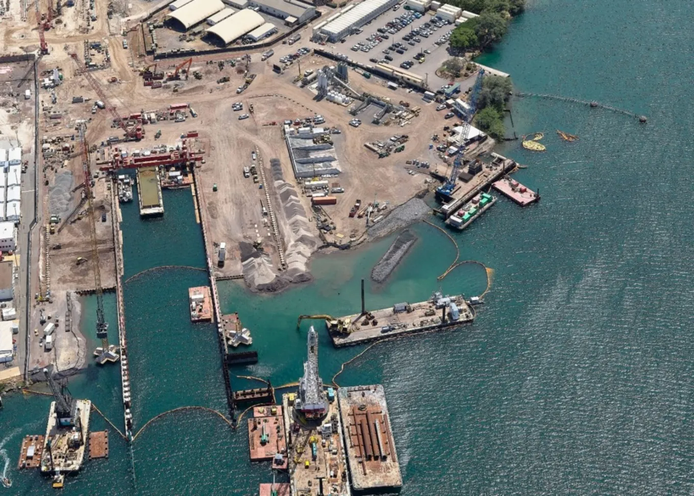 Pearl Harbor is Changing—Photos Show Huge Construction Project at Navy ...