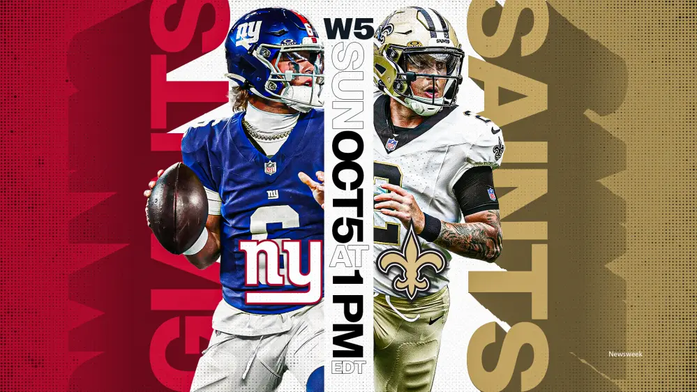 How to Watch Giants vs Saints: Live Stream NFL Week 5, TV Channel ...