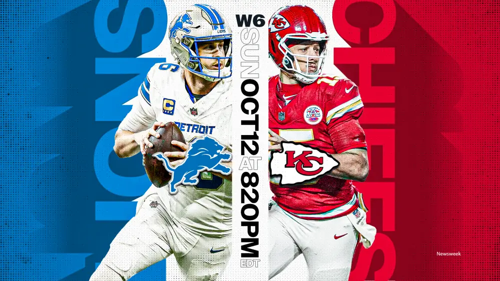 How to Watch Lions vs Chiefs: Live Stream NFL Week 6, TV Channel - Newsweek
