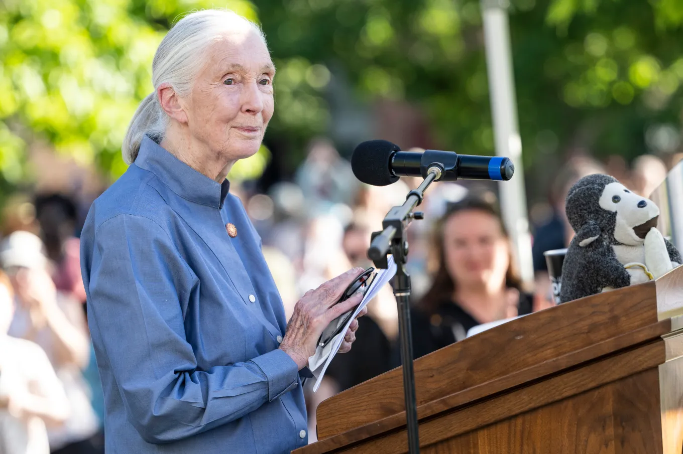 Conservationist Jane Goodall Dead at 91 While on U.S. Speaking Tour ...