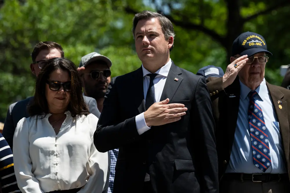 Who is Jon Harrison? Top navy official ousted by Hegseth - Newsweek