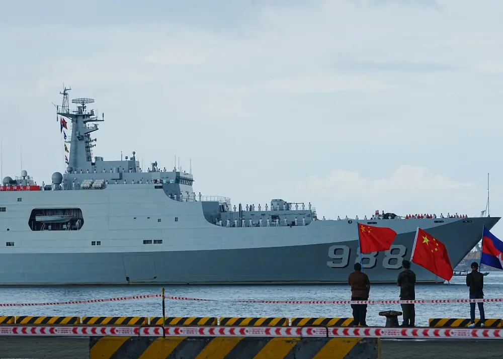 Map Shows Reach of Chinese Navy Overseas - Newsweek