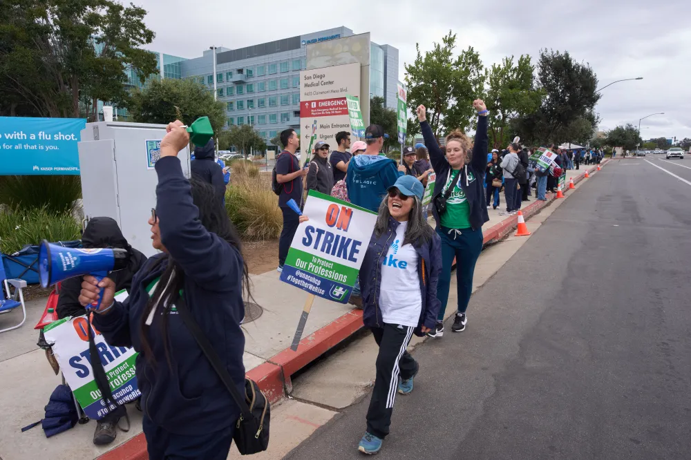 Kaiser Permanente Workers Begin Strike in California, Oregon and Hawaii ...