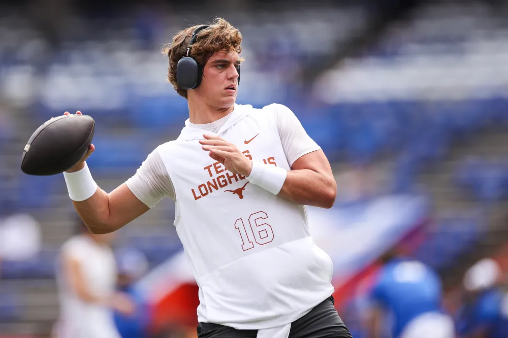 Texas QB Arch Manning Under Fire After Steve Sarkisian's Comment - Newsweek