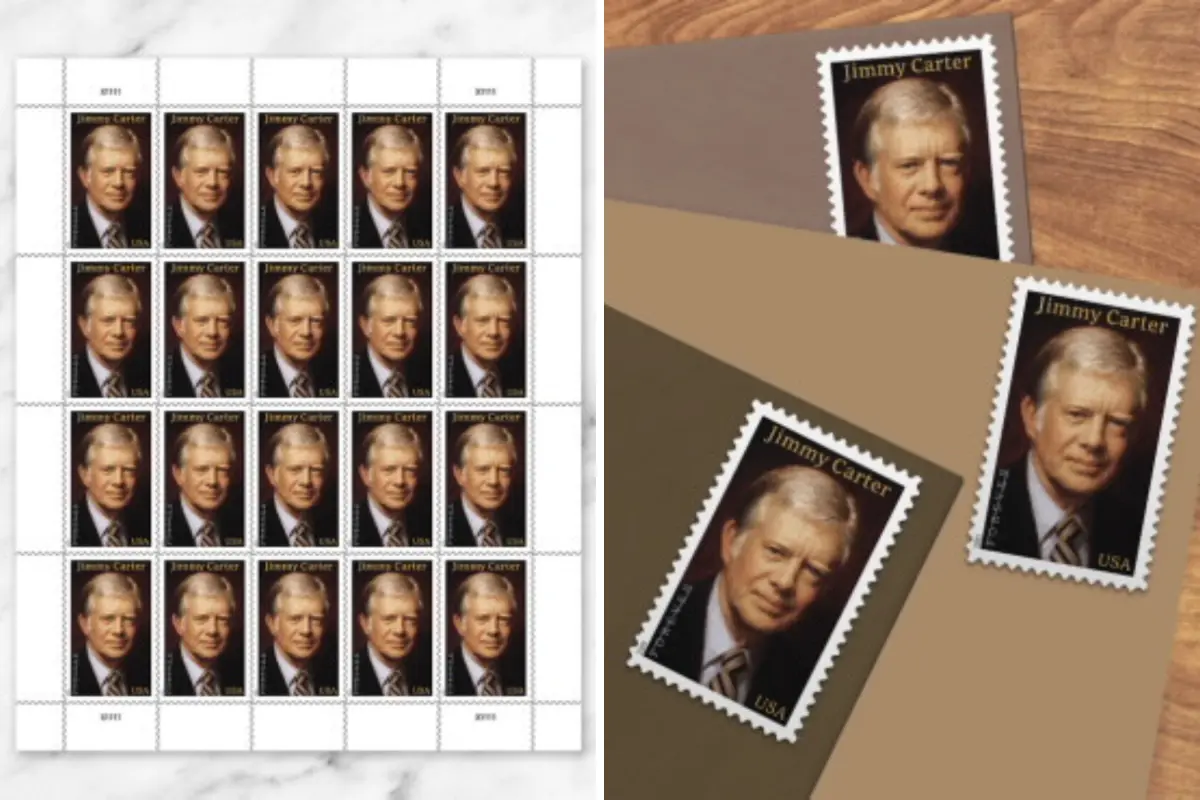 USPS issues update on Jimmy Carter Forever stamp - Newsweek