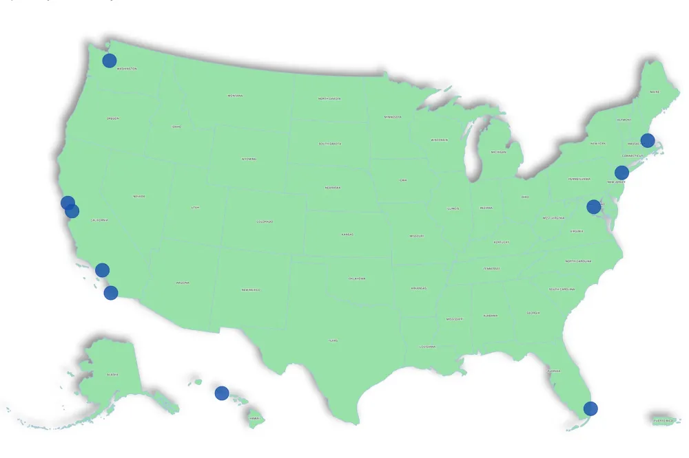 Map Shows Most Expensive Major US Cities to Buy a House - Newsweek