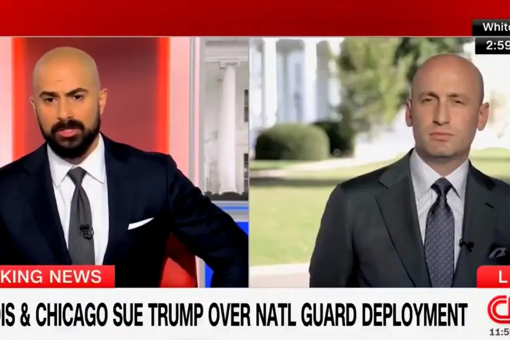 Stephen Miller clashes with CNN when asked if he's "profiling brown ...