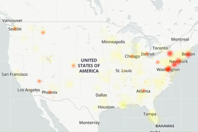Verizon outage map shows where service is down across US - Newsweek