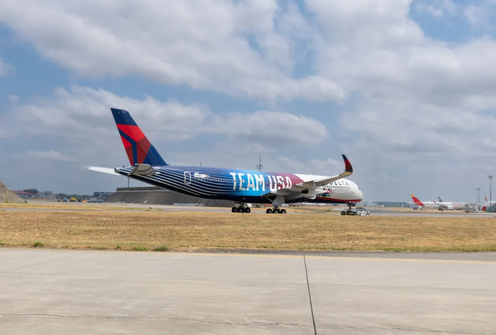 Delta Adds Team USA Olympic Winter Games 2026 Livery to A350 - Newsweek