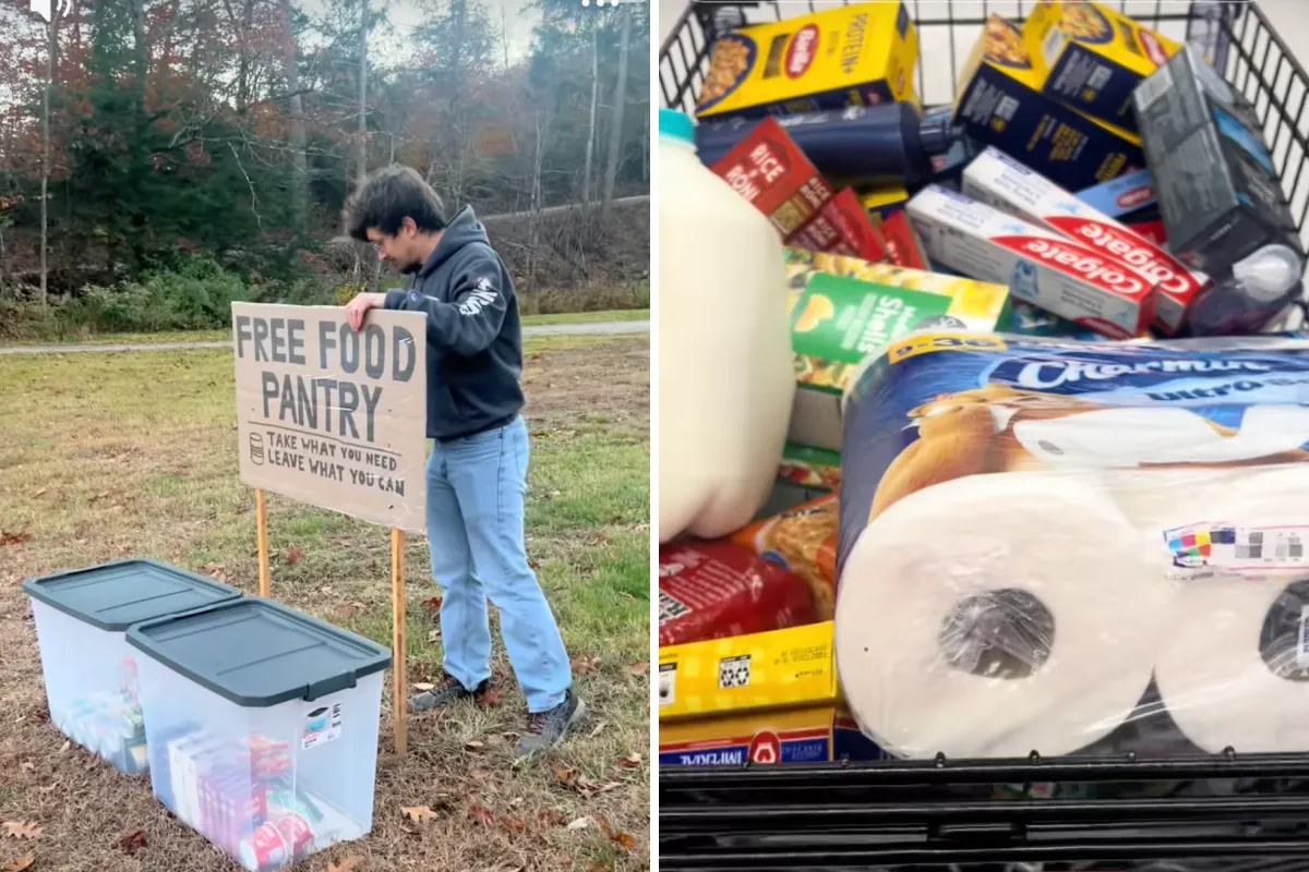 SNAP Fears spark viral wave of food bank videos—and controversy - Newsweek