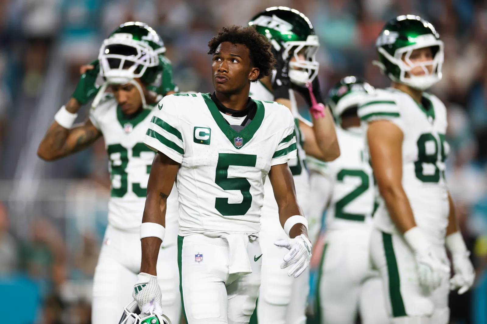 Jets' Star Garrett Wilson Gives Emotional Message After Week 6 Loss ...
