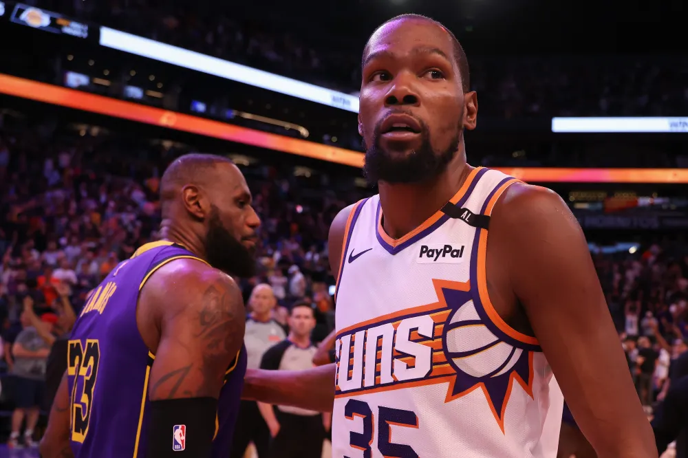 Kevin Durant Makes Blunt Claim About Catching LeBron James - Newsweek