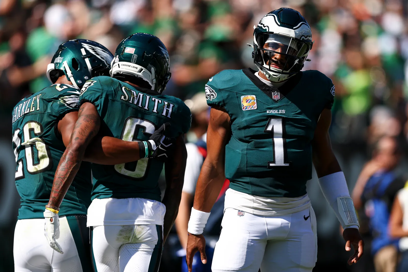 Eagles Star Gets Concerning Update On Status Before Game Against Giants ...