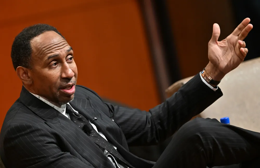 Cowboys Antagonist Stephen A. Smith Makes Appearance With Jerry Jones ...