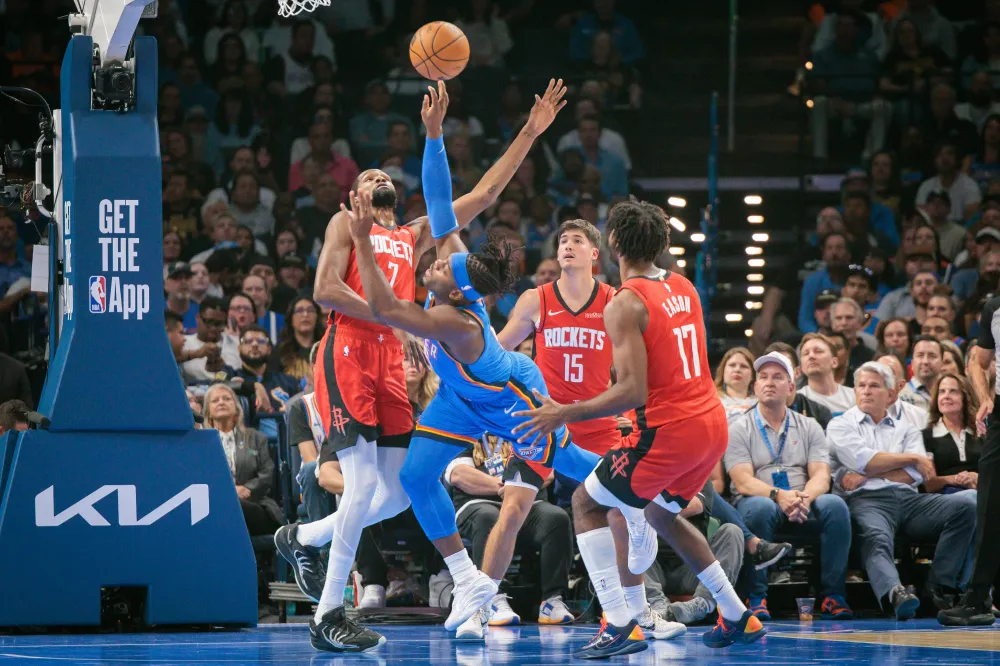 NBA Referees Missed Crucial Call In Rockets vs. Thunder - Newsweek