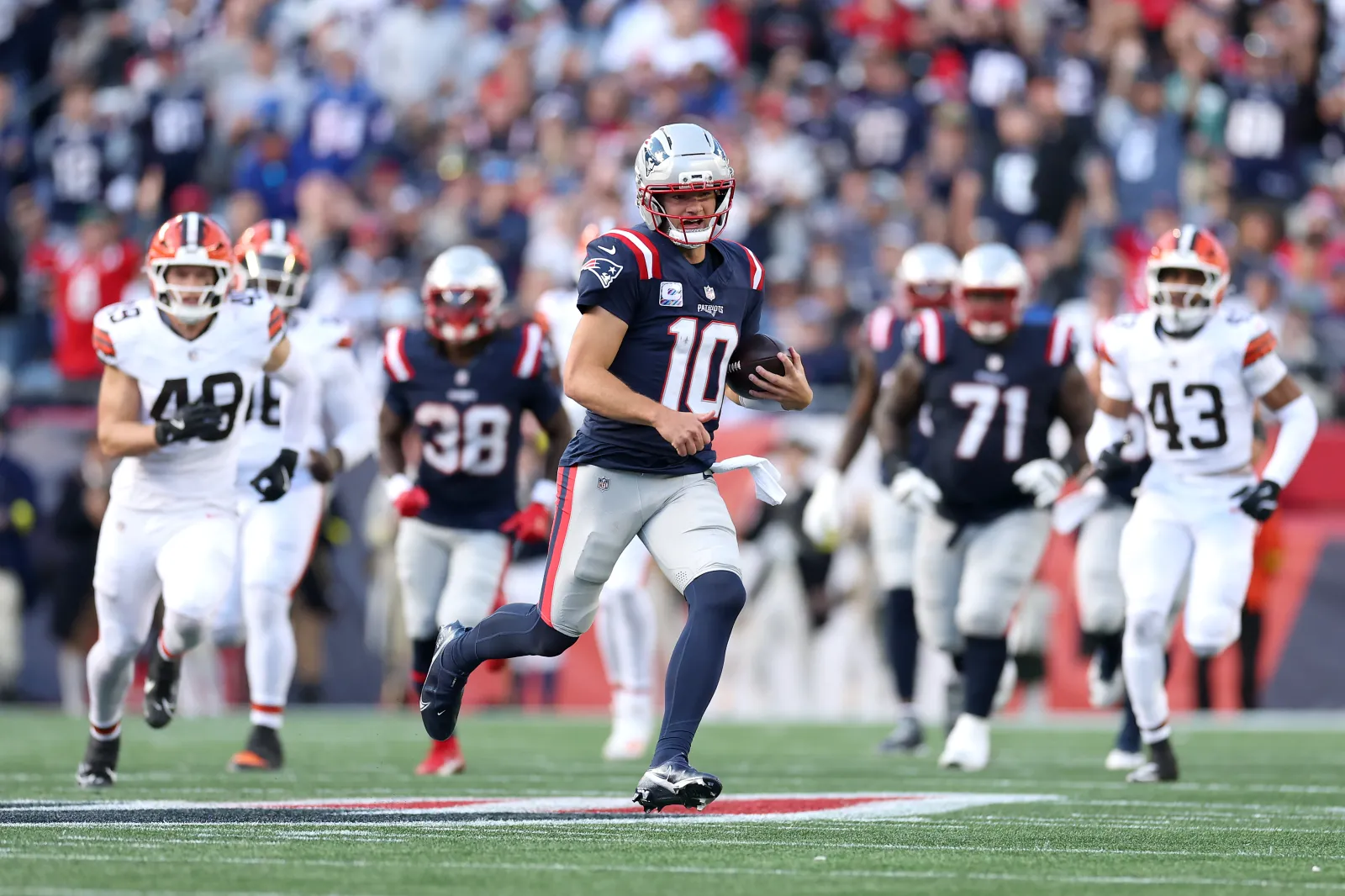 Drake Maye In Rare Company With Current Streak For Patriots - Newsweek