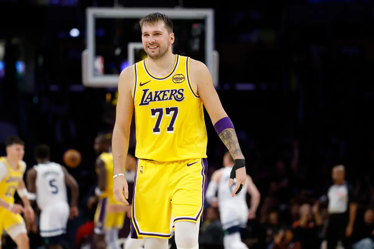 Lakers' Luka Doncic Looks Totally Unrecognizable After Intense New ...