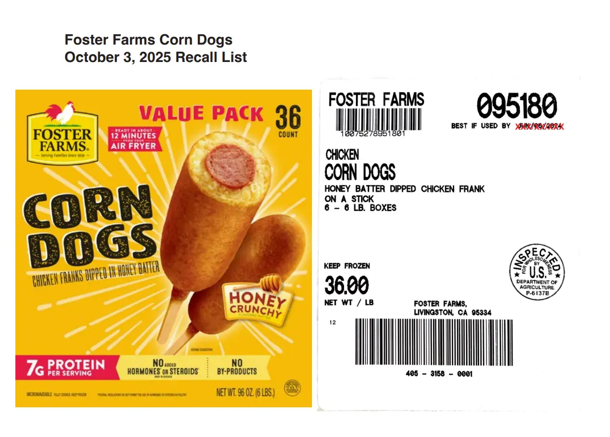 Nearly 4 Million Pounds of Chicken Corn Dogs Recalled Over Wood - Newsweek