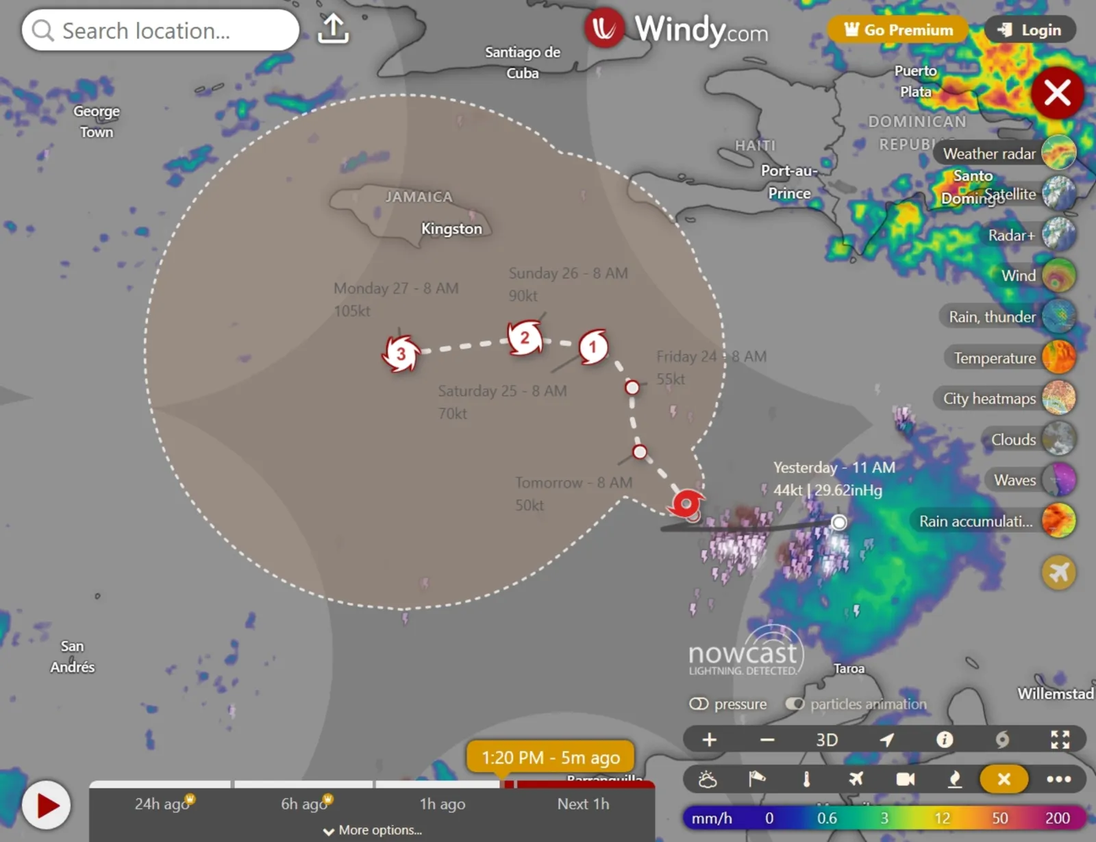 Tropical Storm Melissa Live Tracker Shows If Storm Will Hit Florida ...
