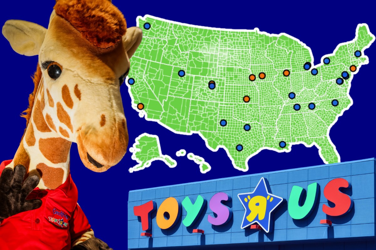 Map shows new Toys ‘R’ Us store locations for the holidays - Newsweek