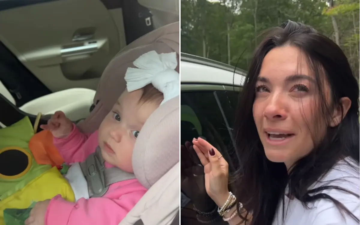 Moment Panicked Mom Realizes Baby Is Locked in the Car–With the Keys ...