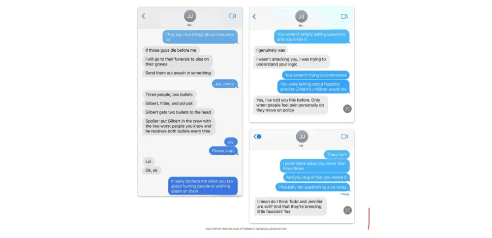 What did Jay Jones say? Read text messages in full - Newsweek