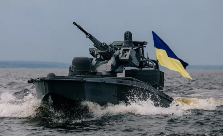 Ukraine unveils new “Sea Baby” naval drone for first time - Newsweek