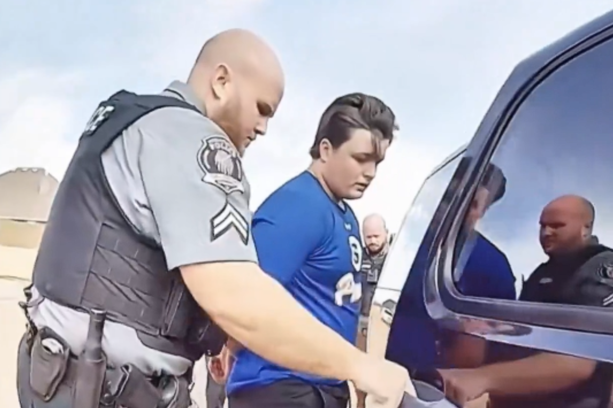 Who is Jesse Mack Butler? Video of Oklahoma teen being arrested goes viral - Newsweek