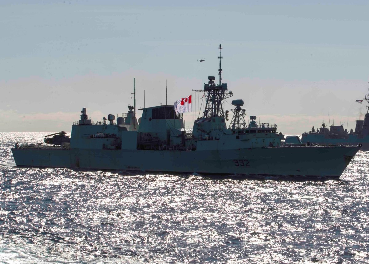 Canadian Warship Completes Mission Around the World - Newsweek