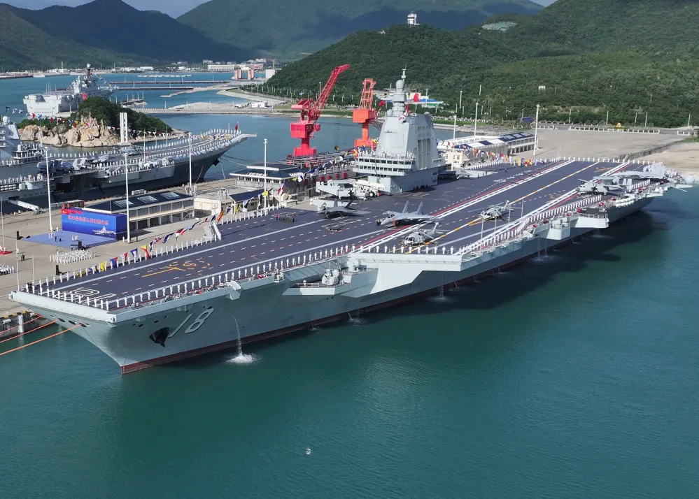 China Stations Newest Aircraft Carrier in Disputed Waters - Newsweek