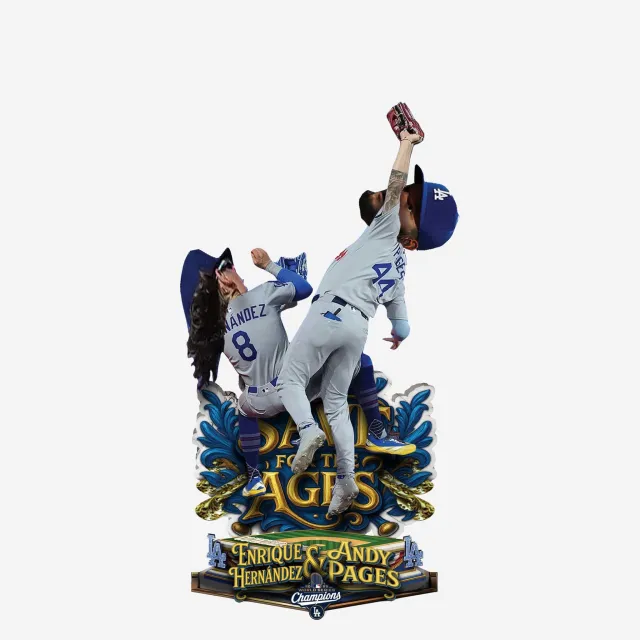 Andy Pages Catch Over Kiké Hernandez Bobblehead in the Works: Shop Los ...